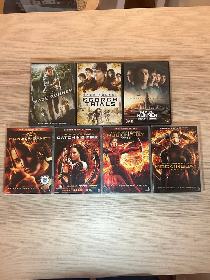 Se produkter som liknar The Hunger Games & Maze Runne.. på Tradera ...
