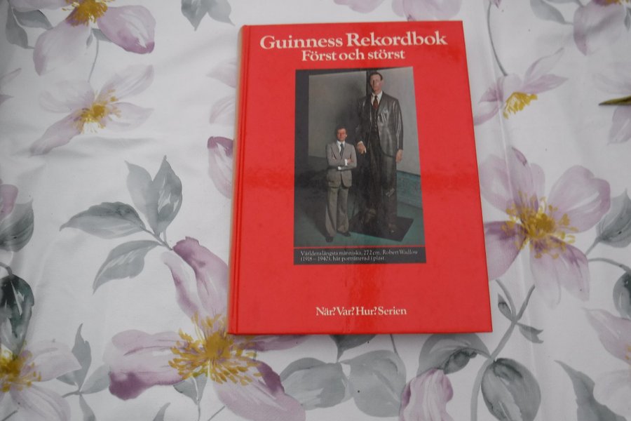 Först och störst Guinness rekordbok, När? Var? .. | Köp på Tradera ...