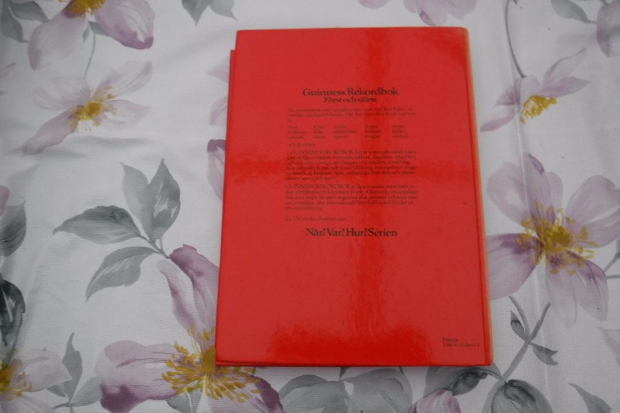 Först och störst Guinness rekordbok, När? Var? .. | Köp på Tradera ...