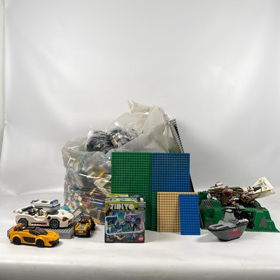 Lego blandade bitar, plattor och .. | Köp från Artikel2 på Tradera ...