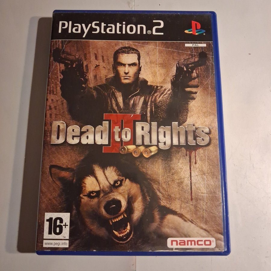 Se produkter som liknar Dead to Rights II PlayStation 2 på Tradera ...