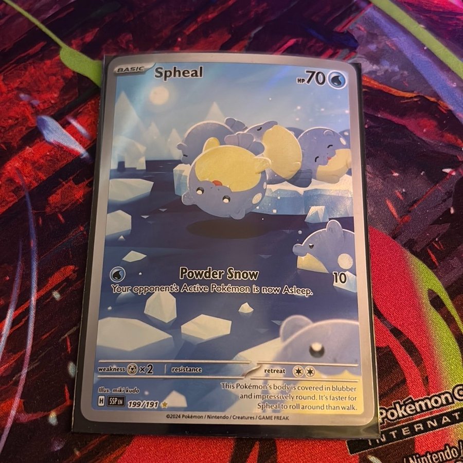 Spheal Pokémonkort - 199/191 | Köp på Tradera (711088394)