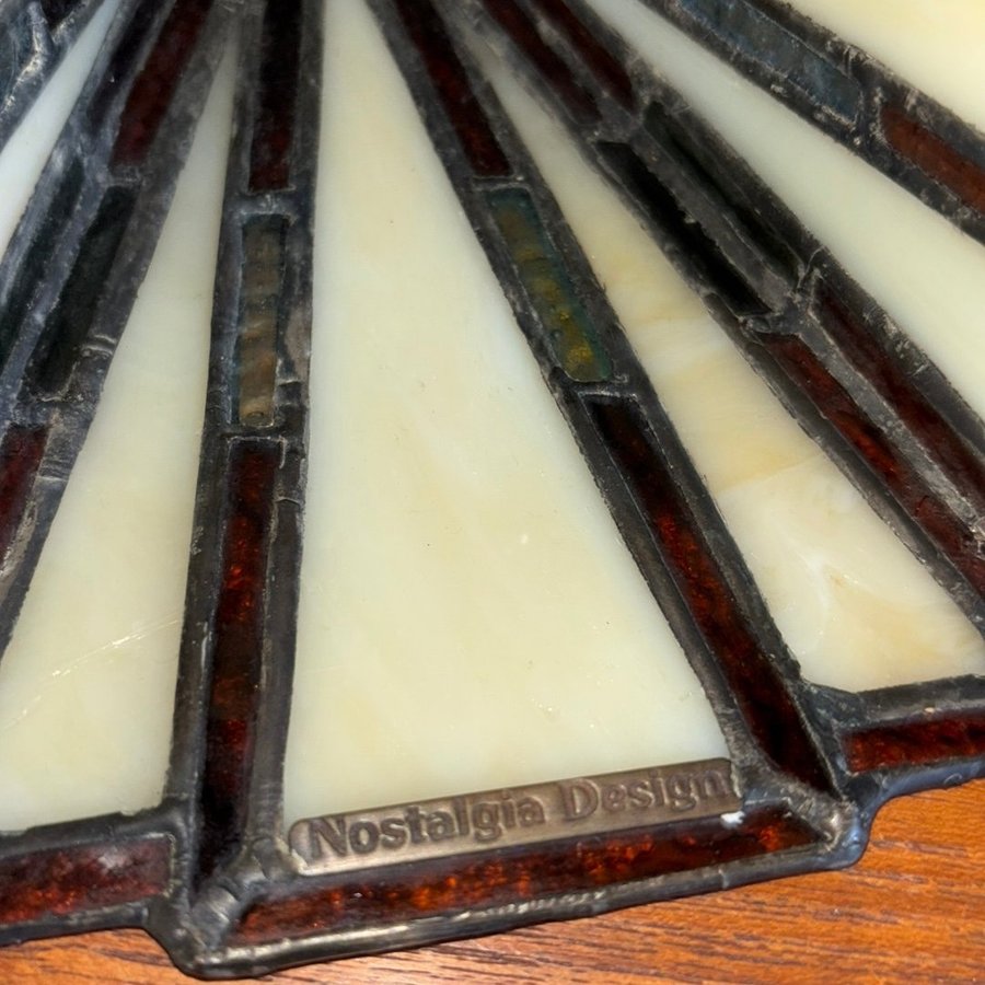 Paret bordslampor Nostalgia design Tiffany stil | Köp på Tradera ...