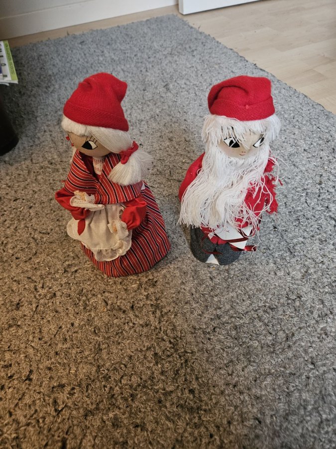 Handgjord -Tomtemor & Tomtefar av Rose-Marie Ol.. | Köp på Tradera ...