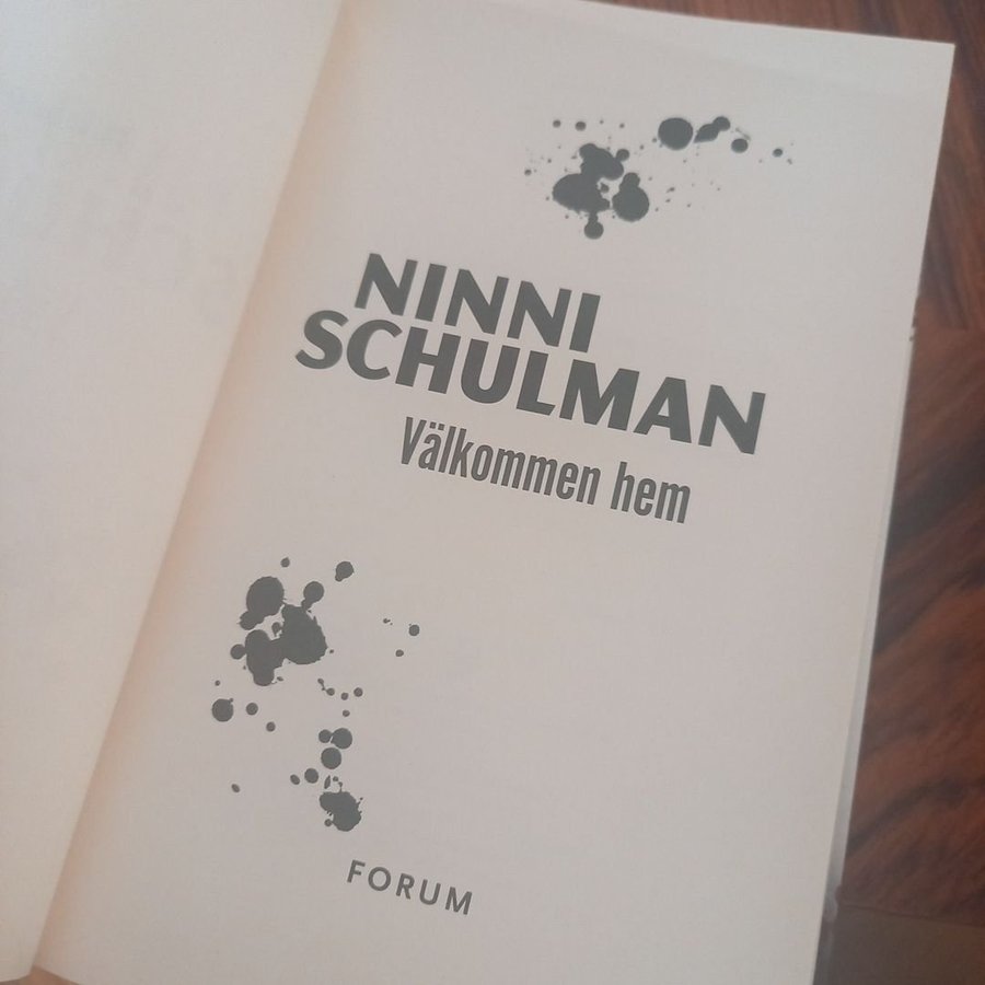 Välkommen hem - Ninni Schulman | Köp på Tradera (708664761)