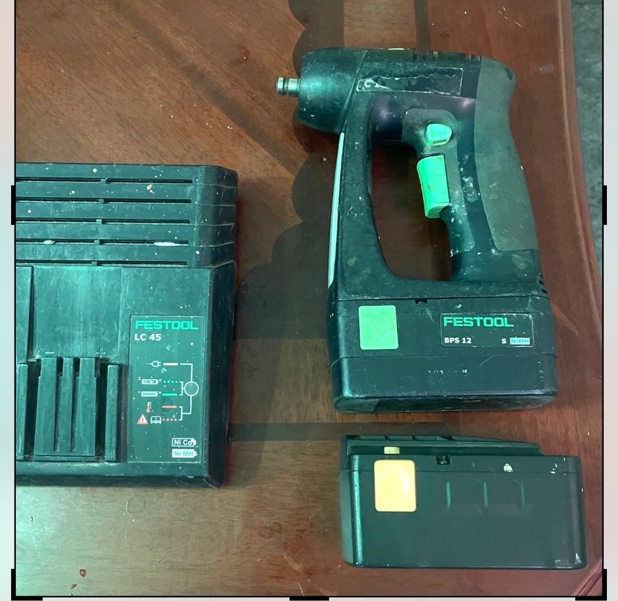 Festool BPS 12 Borrmaskin med Laddare | Köp på Tradera (706712652)