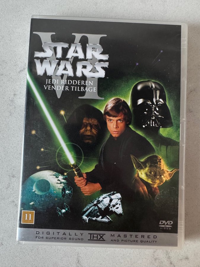 Star Wars VI: Jedi Return - DVD inkl häfte | Köp på Tradera (710647909)