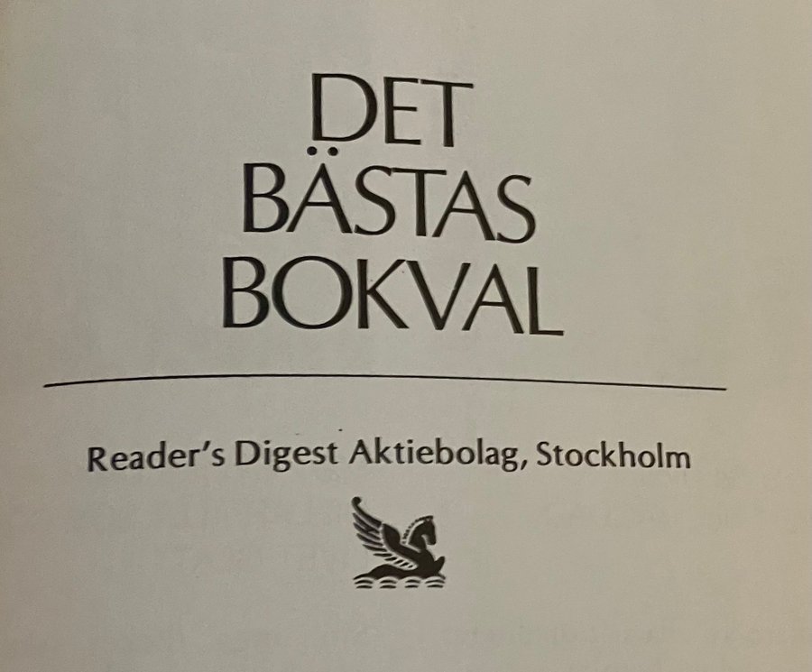Det Bästas Bokval Volym 172 - Gerald Seymour, M.. | Köp på Tradera ...