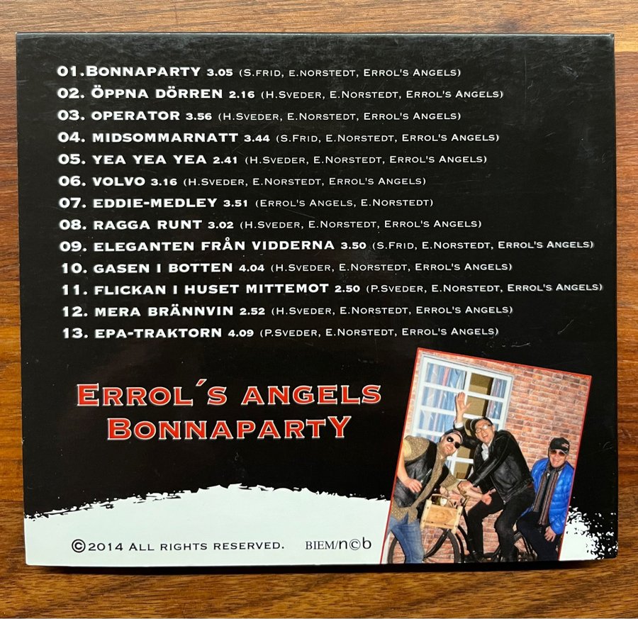 Errol's Angels - Bonnaparty. Tribute to Eddie M.. | Köp på Tradera ...