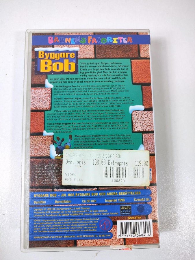 Se produkter som liknar VHS Film, Barnfilm - Byggare .. på Tradera ...