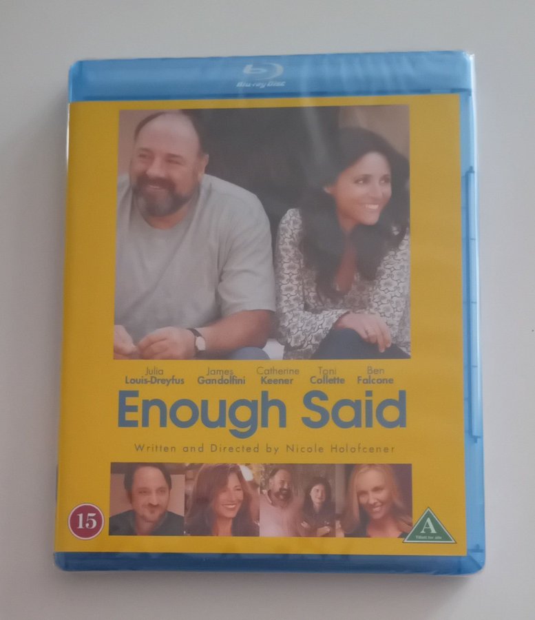 Se produkter som liknar Enough Said Blu-ray / Ny Inpl.. på Tradera (702159075)