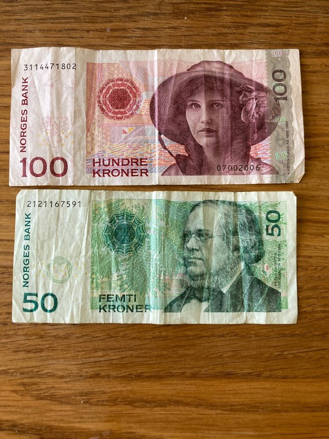 Gamla norska sedlar | Köp på Tradera (598411641)