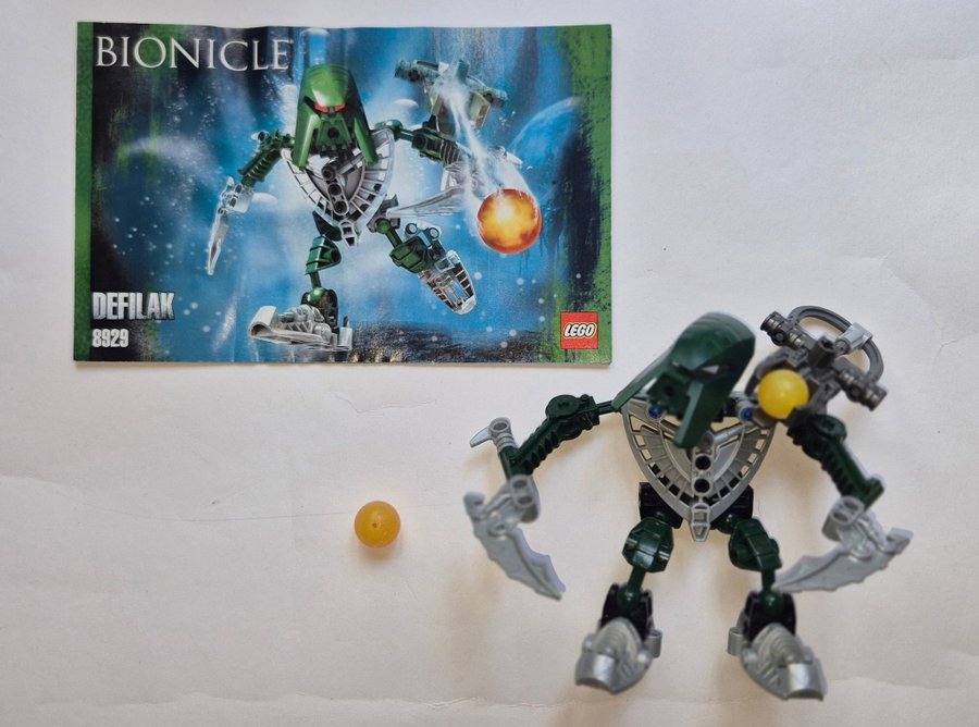 Lego Bionicle Defilak 8929 (21) | Köp på Tradera (709103713)