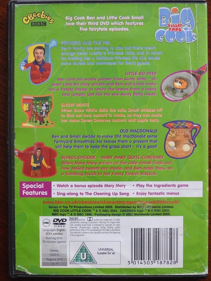 Big Cook Little Cook Fairytale Feast : Cbeebies.. | Köp på Tradera ...