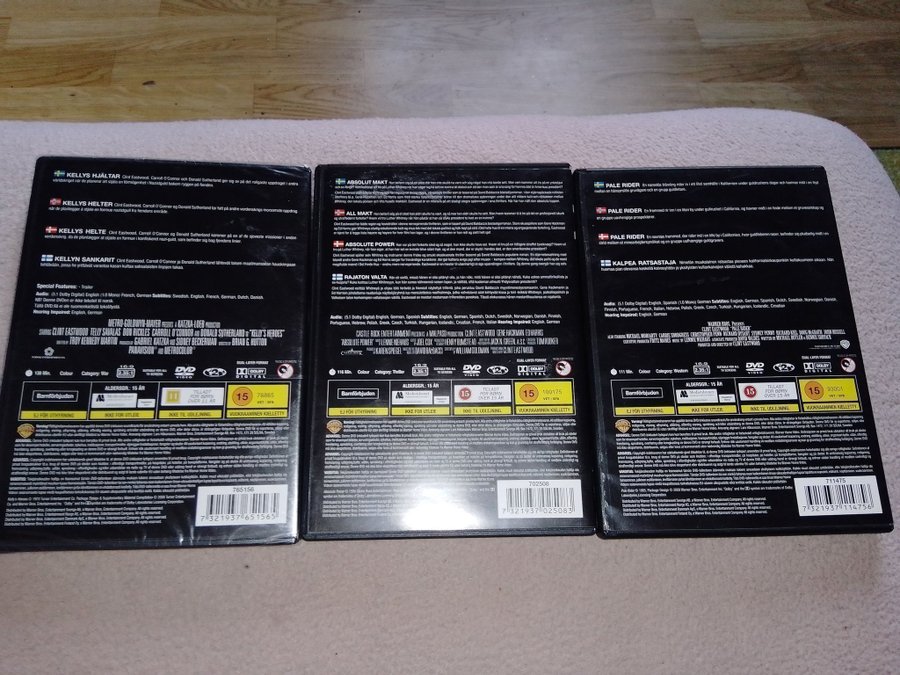Clint Eastwood Collection - Kellys Hjältar, Abs.. | Köp på Tradera ...