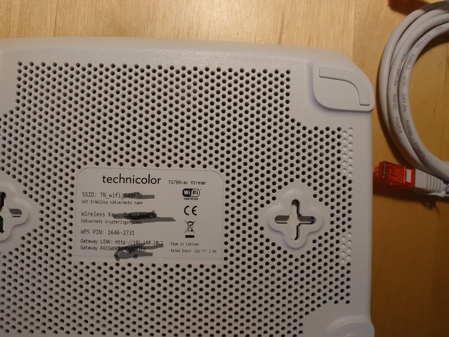 Se produkter som liknar technicolor Tg799vac xTream r.. på Tradera ...