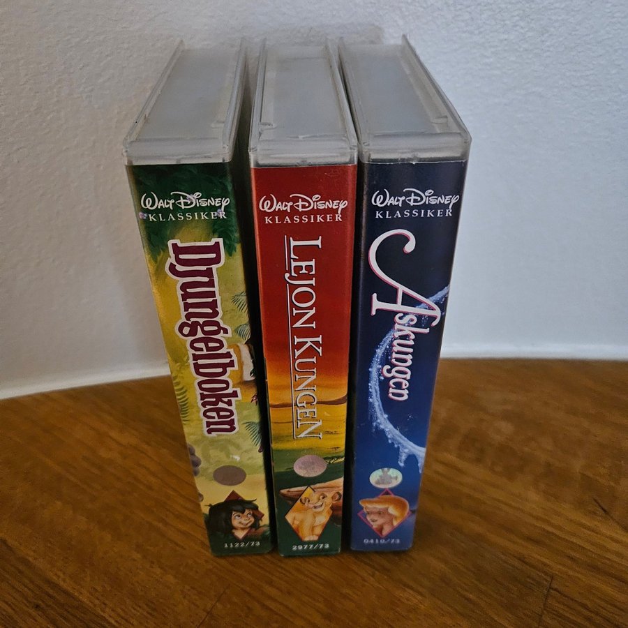 Walt Disney Klassiker VHS - Djungelboken, Lejon.. | Köp på Tradera ...
