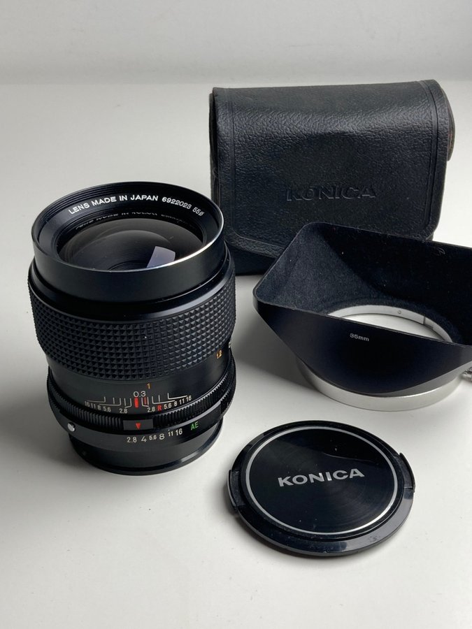 Konica Hexanon AR 35mm f2.8 objektiv | Köp på Tradera (735321777)