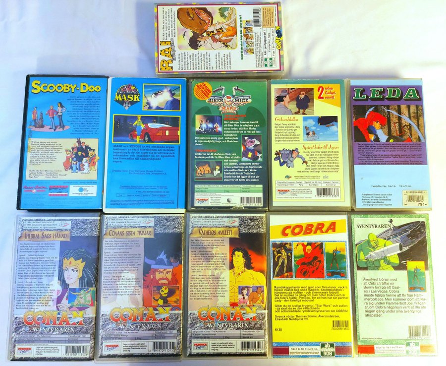 Se produkter som liknar 11st VHS video filmer tecknat.. på Tradera ...