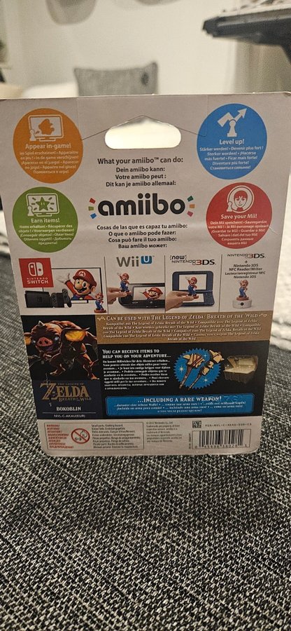 Amiibo Bokoblin - The Legend of Zelda: Breath o.. | Köp på Tradera ...