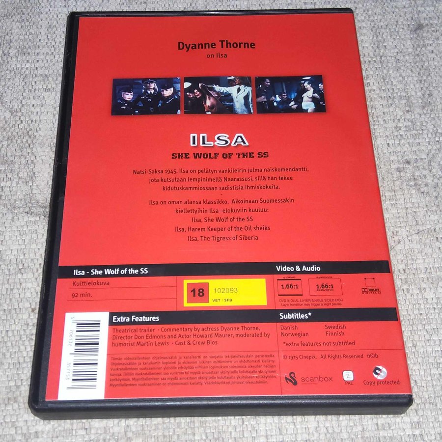 Ilsa She Wolf Of SS - DVD | Köp på Tradera (707504718)