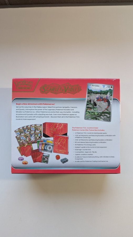 Pokemon: S&V Base Set Pokemon Centre ETB (Korai.. | Köp på Tradera ...