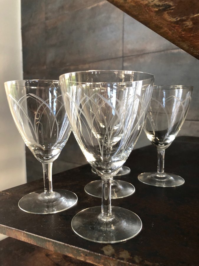 Vinglas vintage vicke Lindstrand ? Allglas sam.. | Köp på Tradera ...