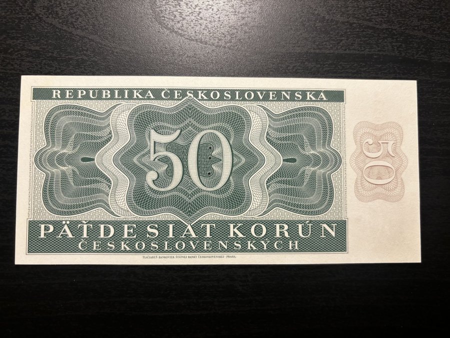 Tjeckoslovakien 50 korun sedel.. | Köp från pesazadunia på Tradera ...