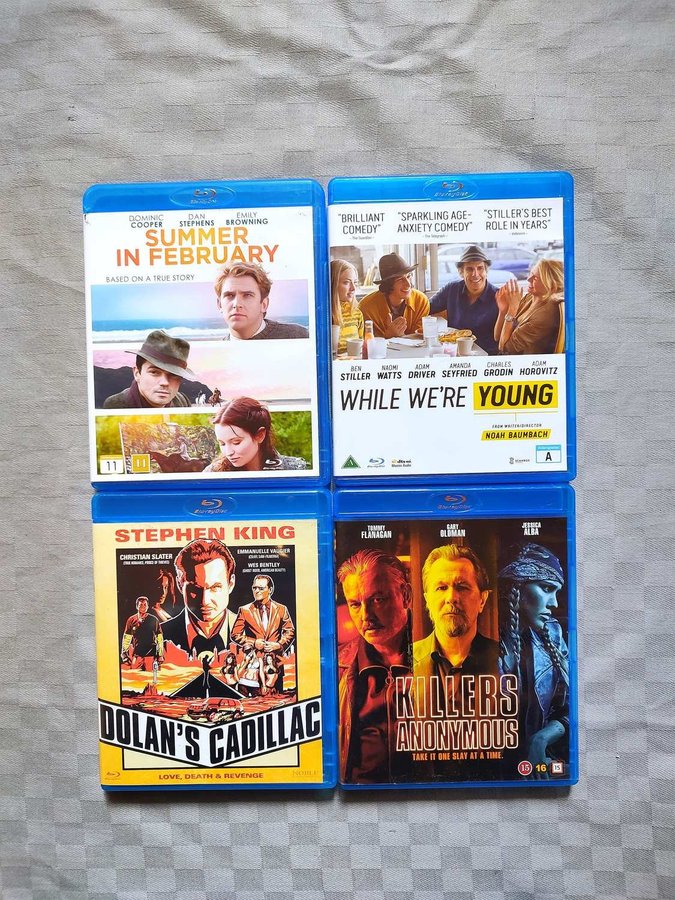 4 st Blu-ray filmer, bl.a Stephen King's Dolan'.. | Köp på Tradera ...