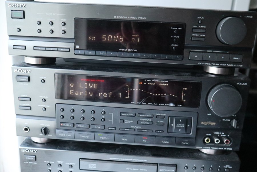 SONY LBT D709 Legendarisk Hi-Fi Stereo System S.. | Köp på Tradera ...