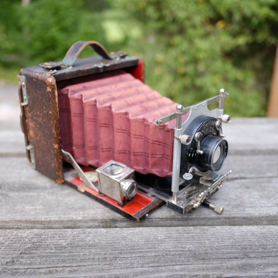 Storformatskamera från 1898 – Dr Krügener Delta.. | Köp på Tradera ...