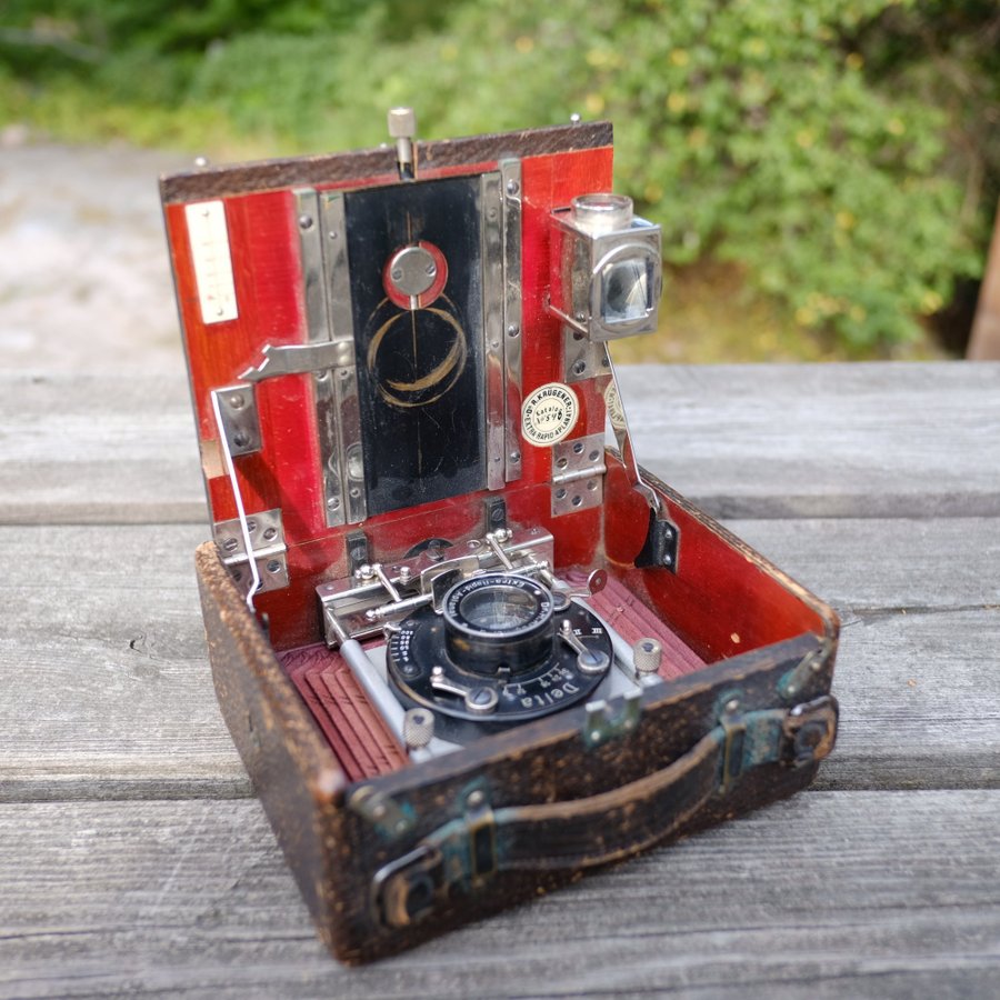 Storformatskamera från 1898 – Dr Krügener Delta.. | Köp på Tradera ...