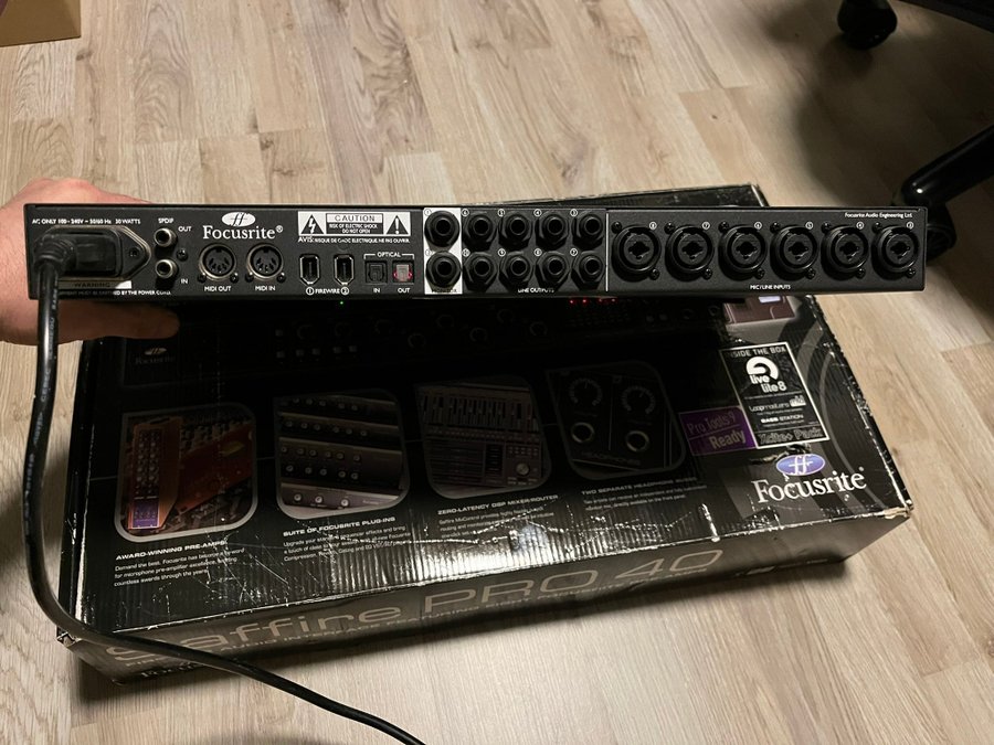 Focusrite Saffire PRO 40 Ljudkort | Köp på Tradera (709183222)