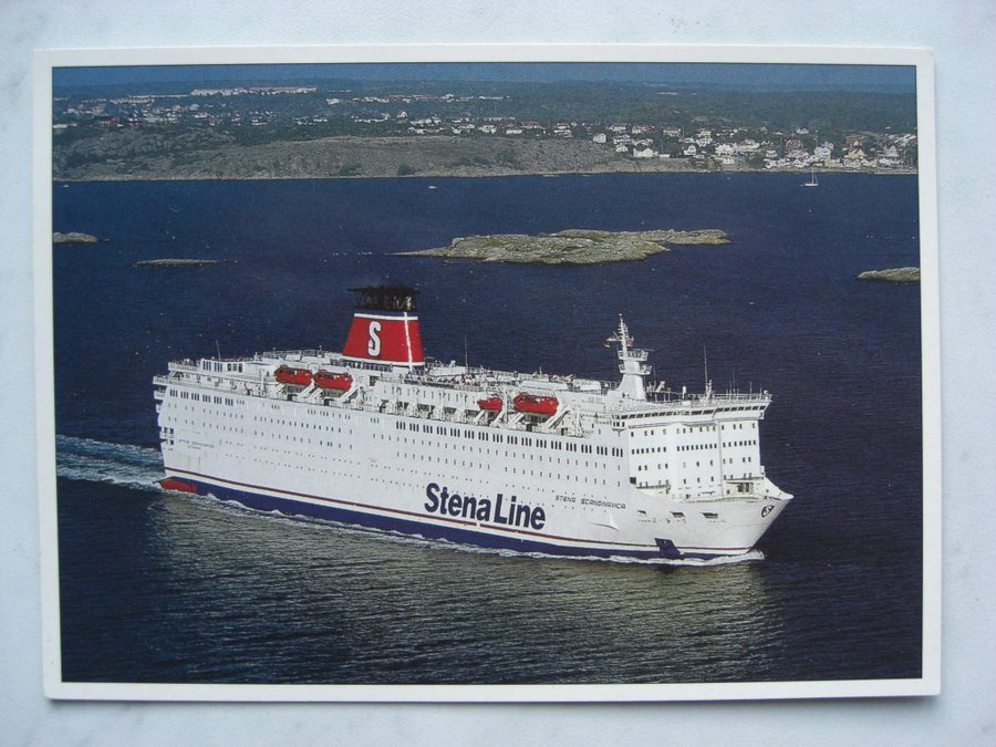 M/S STENA SCANDINAVICA. STENA LINE. SE BAKSIDAN. | Köp på Tradera ...