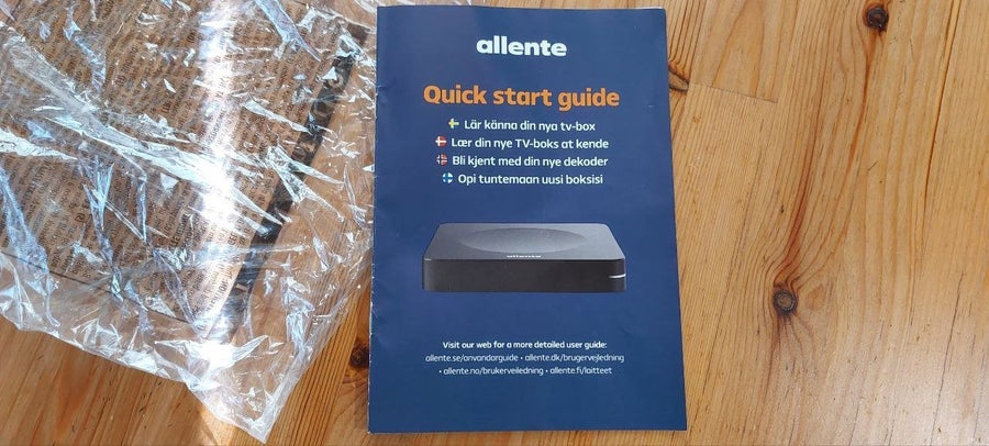 Se produkter som liknar Allente TV-box DV8919X på Tradera (695467038)