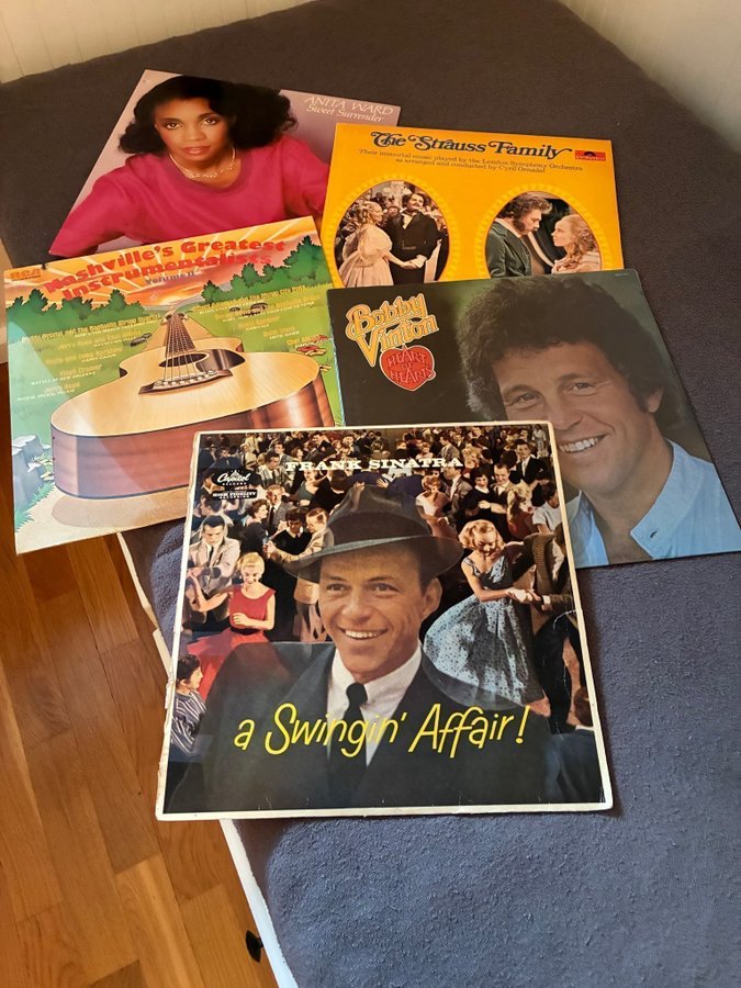 Vinylskivor - Frank Sinatra, Bobby Vinton, Anit.. | Köp på Tradera ...