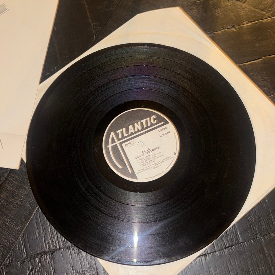 AC/DC - Flick of the Switch - Vinyl LP | Köp på Tradera (702488329)