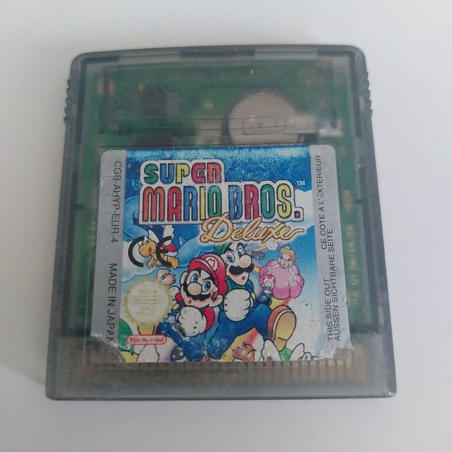 Super Mario Bros Deluxe, GameBoy Color Game | Køb på Tradera (599006694)