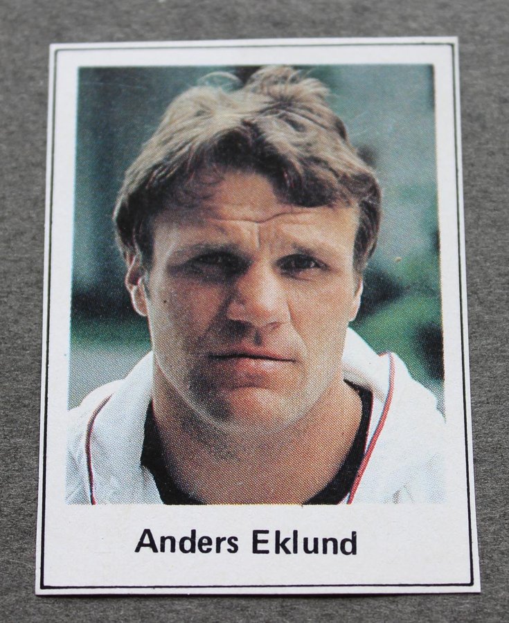 BUSTER 1985-86 - Triss I ESS - # 39 ANDERS "Lillen" EKLUND - Boxning