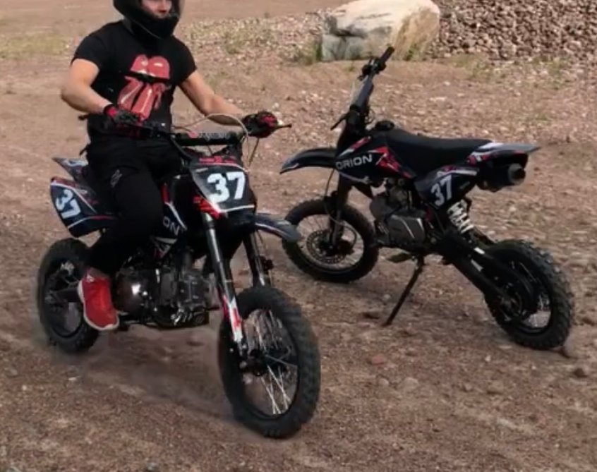Se produkter som liknar 125cc Dirtbike / Fiddy Orion på Tradera (565146061)