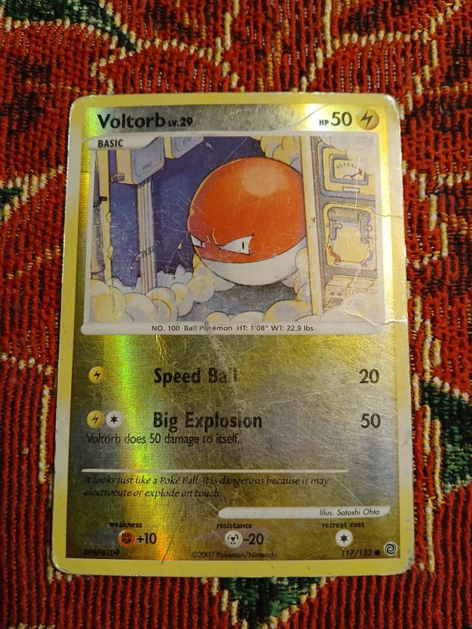 Voltorb [Reverse Holo] 117/132 Pokemon Secret W.. | Köp på Tradera ...