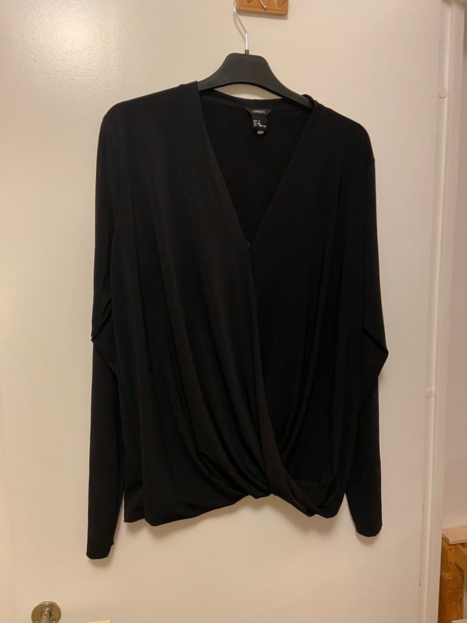 Lindex svart blus, storlek XL | Köp på Tradera (708922366)