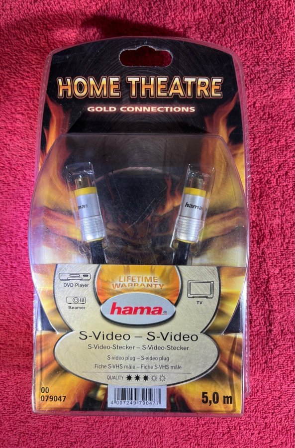 Hama S-Video Kablar - 1.5m och 5m | Köp på Tradera (712459734)