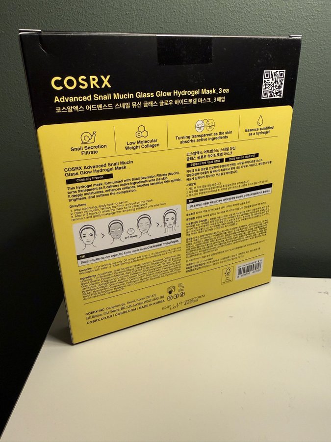 COSRX Advanced Snail Mucin Glass Glow Hydrogel .. | Köp på Tradera ...