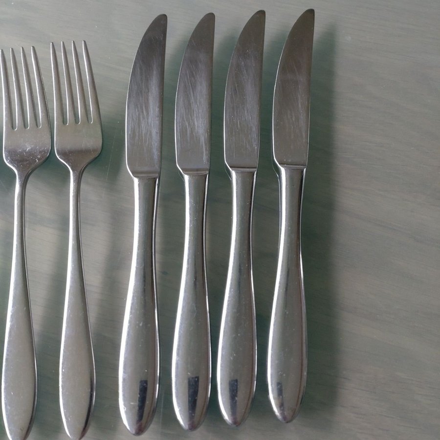 Hardanger bestick set i rostfritt | Köp på Tradera (693629622)