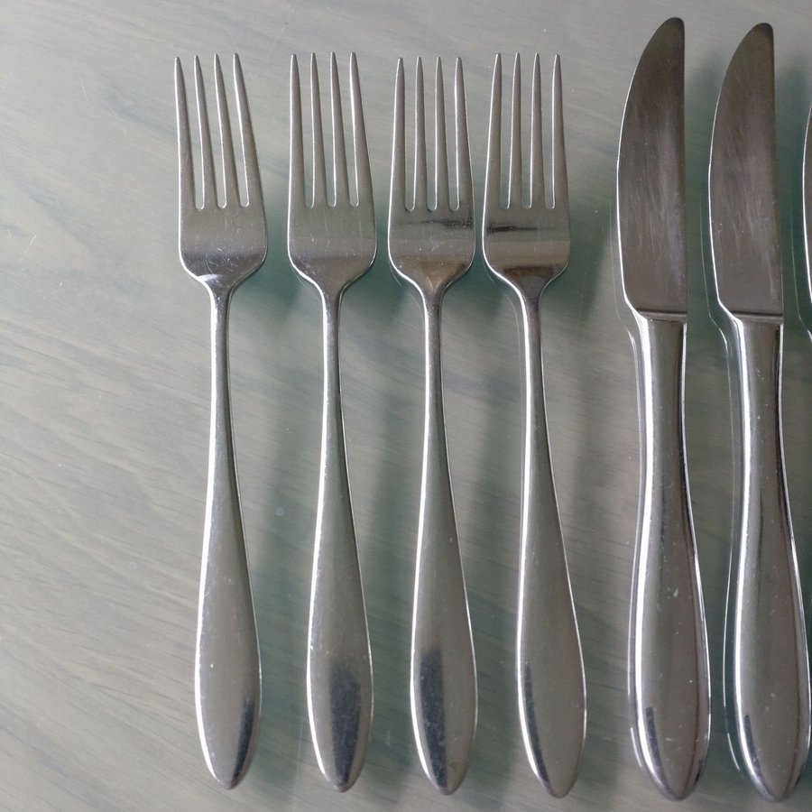Hardanger bestick set i rostfritt | Köp på Tradera (693629622)