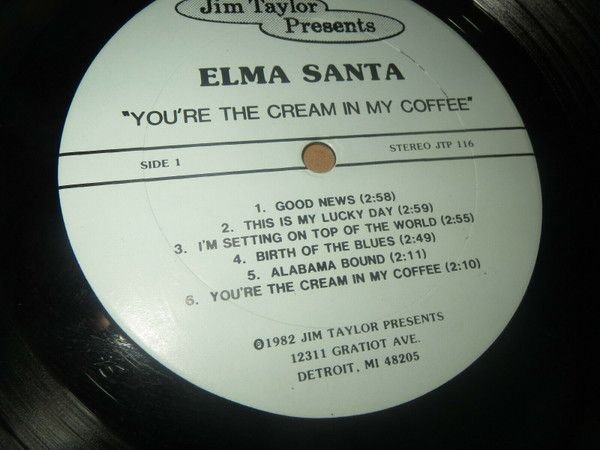 Elma Santa - You're the Cream in My Coffee - LP | Köp på Tradera ...