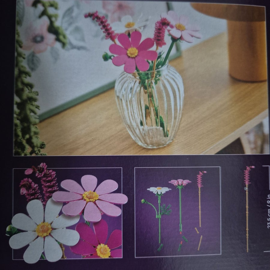LEGO Botanicals: Prästkragar och Cosmos Blommor.. | Köp på Tradera ...