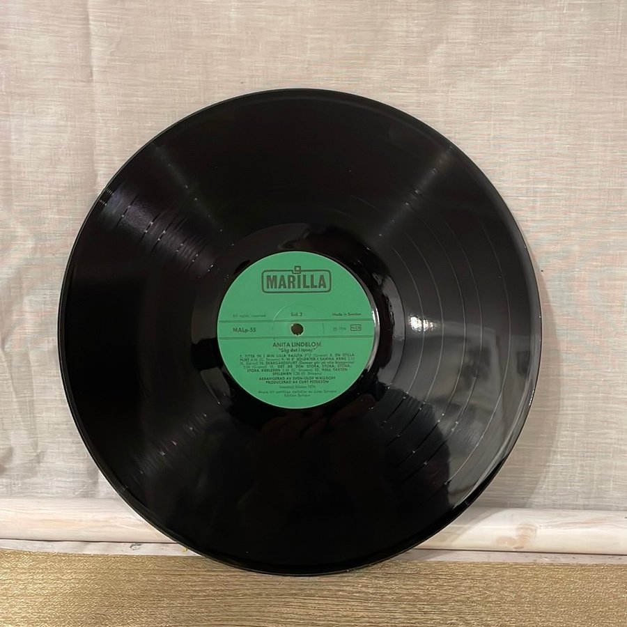 Anita Lindblom Sjunger Jules Sylvain LP | Köp på Tradera (711463634)