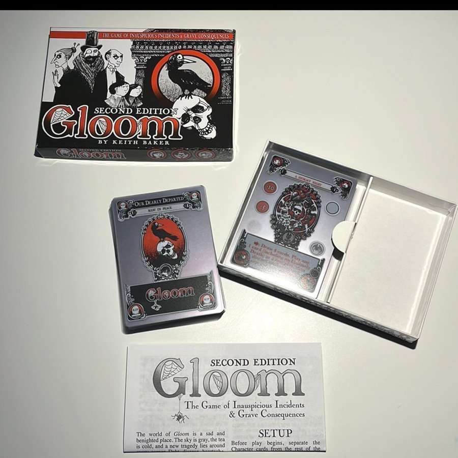 Gloom Second Edition spel av Keith Baker | Köp på Tradera (713368550)
